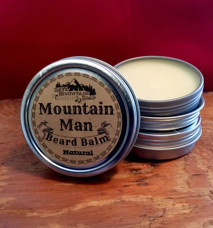 Mountain Man Beard Balm – Bay's Mountain Handmade Soap